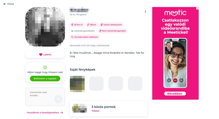 Meetic Vélemény július 2025: Esély az igaz szerelemre? - DatingScout